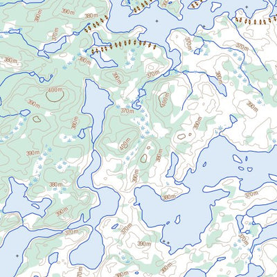 Turmoil Lake, NT (086F01 Toporama) Map by Natural Resources Canada ...