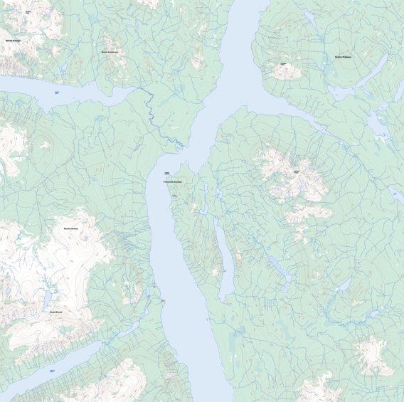 Turtle Lake, BC (104M16 Toporama) Map by Natural Resources Canada ...