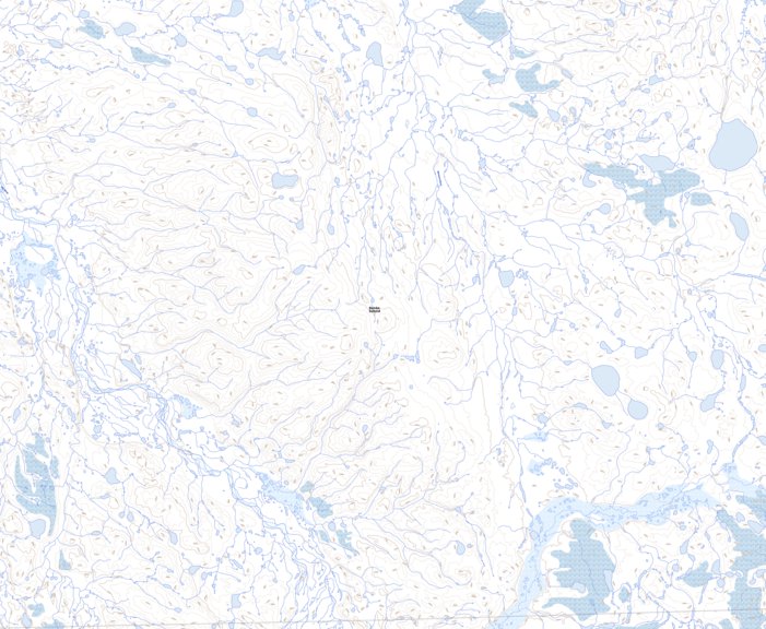 Unnamed (098A02 Toporama) Map by Natural Resources Canada | Avenza Maps