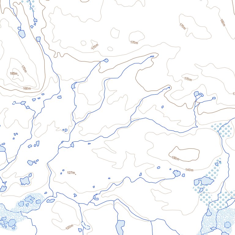 Unnamed, NT (098D01 Toporama) Map by Natural Resources Canada | Avenza Maps