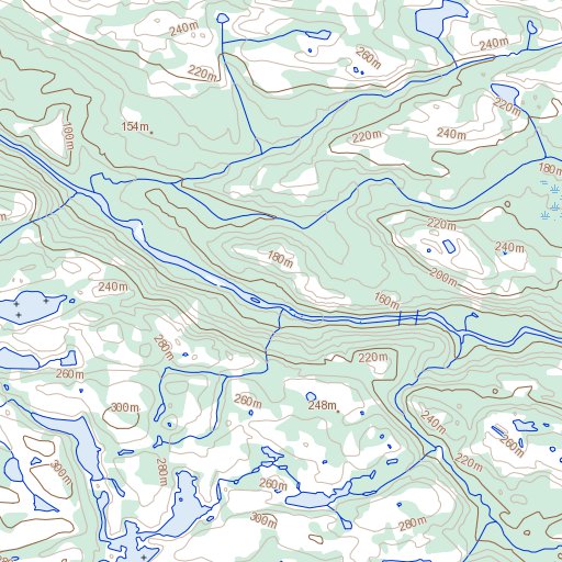 Unnamed, QC (034B04 Toporama) Map by Natural Resources Canada | Avenza Maps