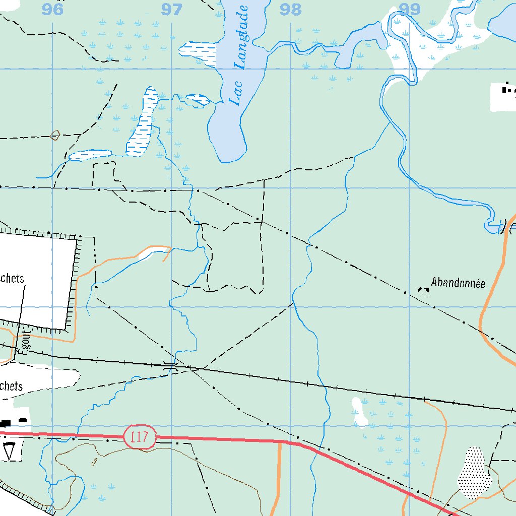 Val-D'Or, QC (032C04 CanMatrix) Map by Natural Resources Canada ...