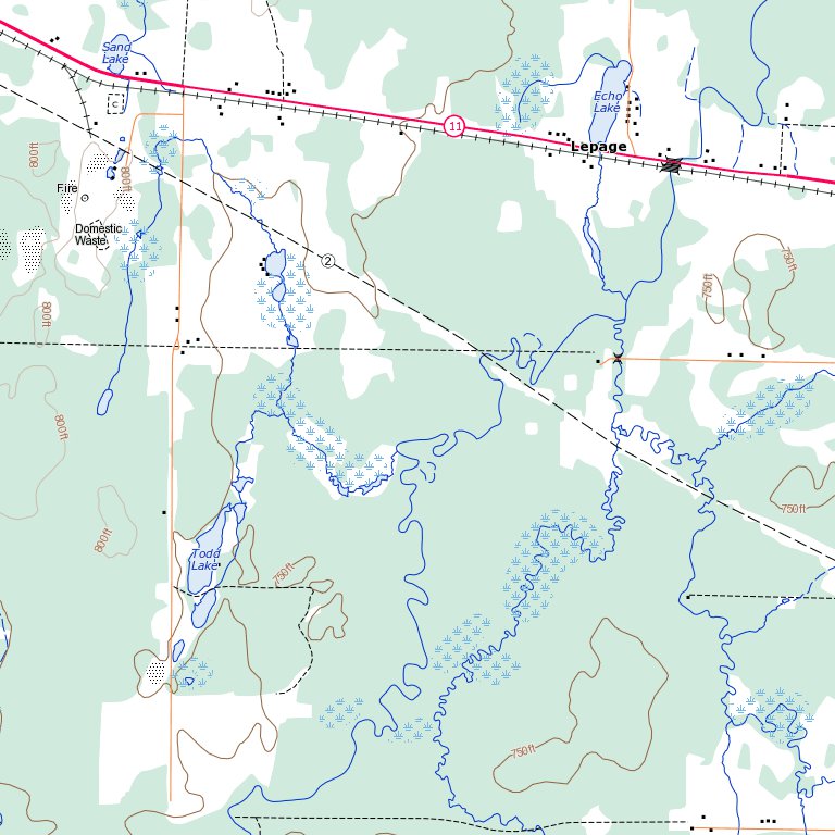 Val Rita, ON (042G07 Toporama) Map by Natural Resources Canada | Avenza ...