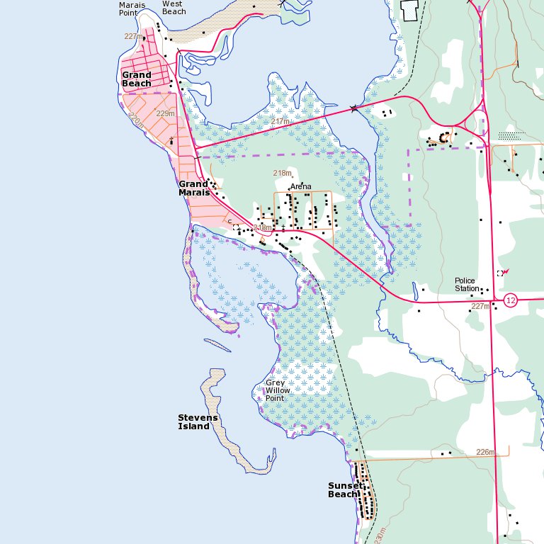 Victoria Beach, MB (062I10 Toporama) Map by Natural Resources Canada ...
