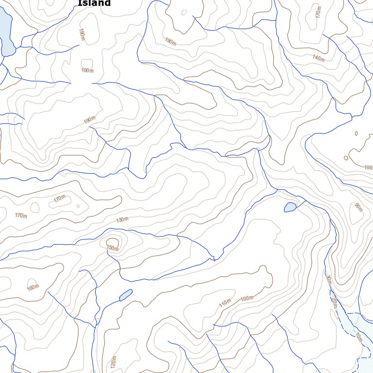Wallace Point, NT (088D05 Toporama) Map by Natural Resources Canada ...