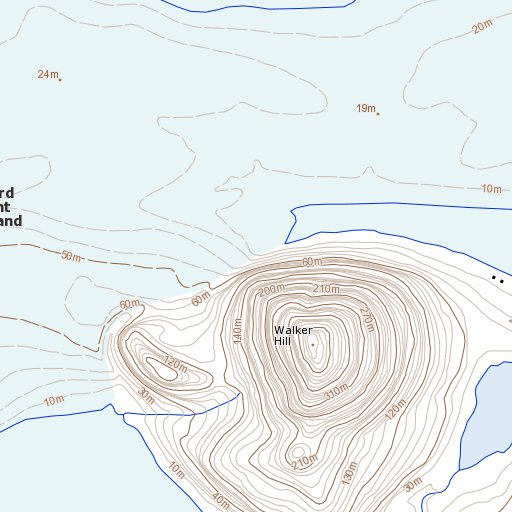 Ward Hunt Island, NU (340H02 Toporama) Map by Natural Resources Canada ...