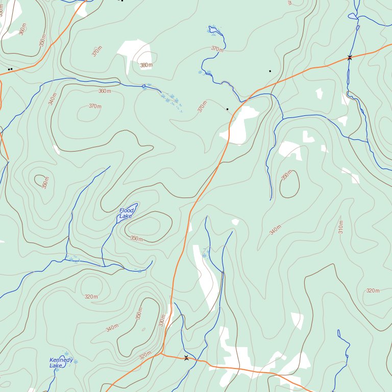 Waterford, NB (021H11 Toporama) Map by Natural Resources Canada ...