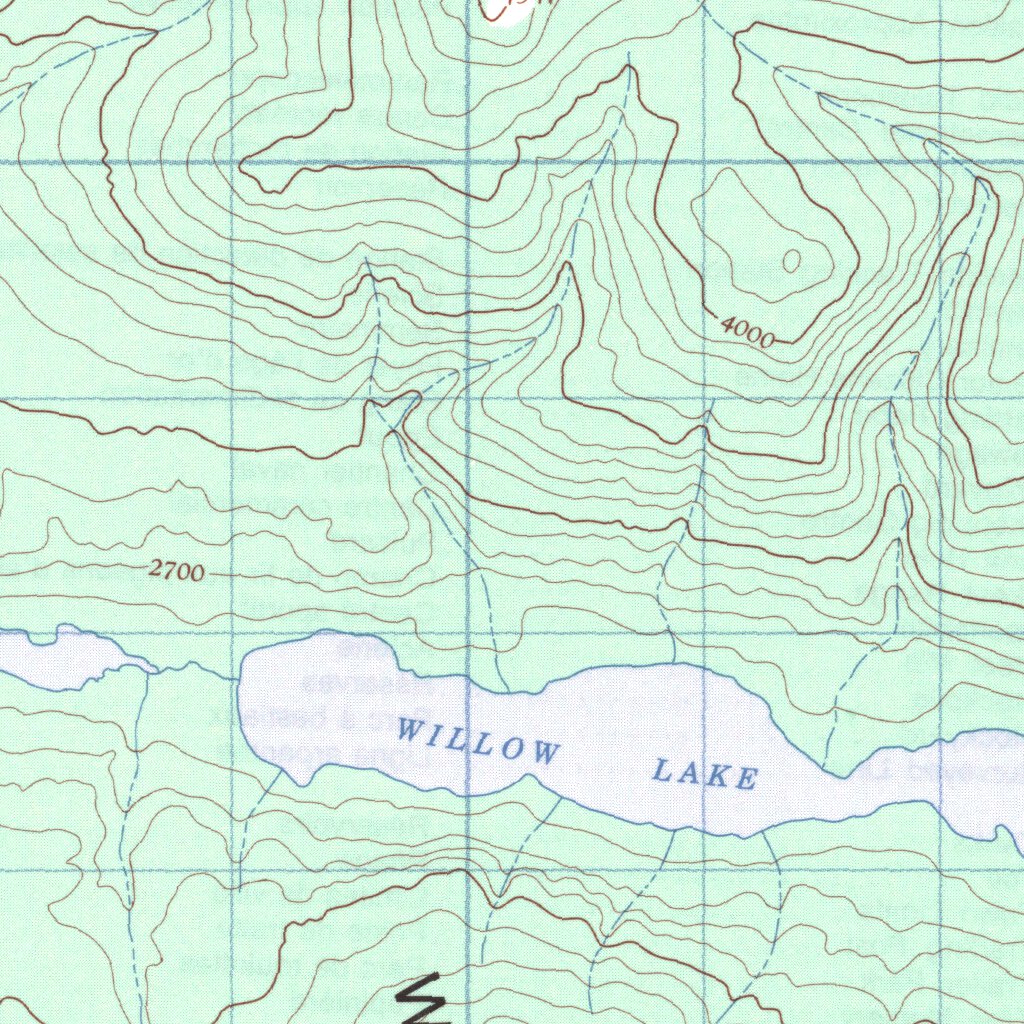 Willow Lake, YT (115P02 CanMatrix) Map by Natural Resources Canada ...