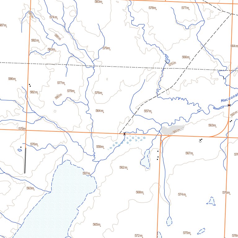 Wiseton, SK (072O05 Toporama) Map by Natural Resources Canada | Avenza Maps