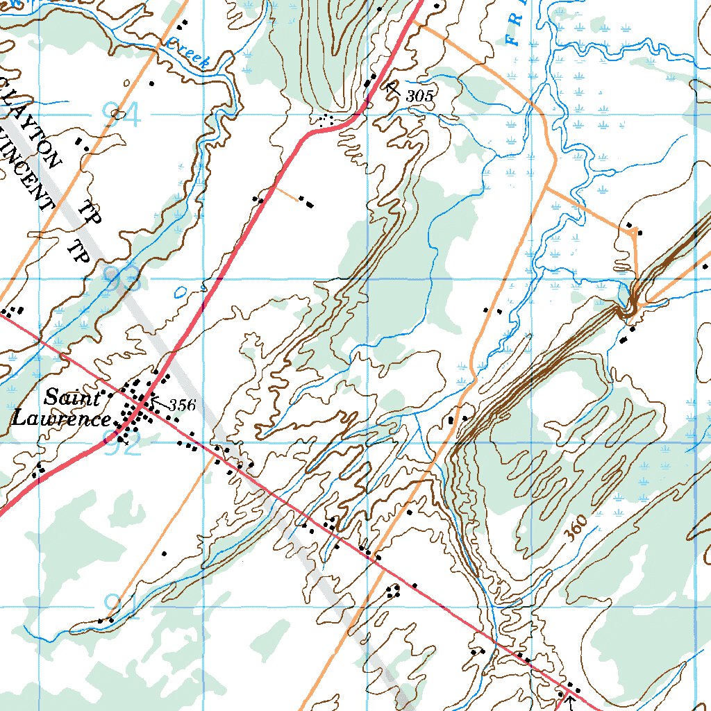 Wolfe Island, ON (031C01 CanMatrix) Map by Natural Resources Canada ...