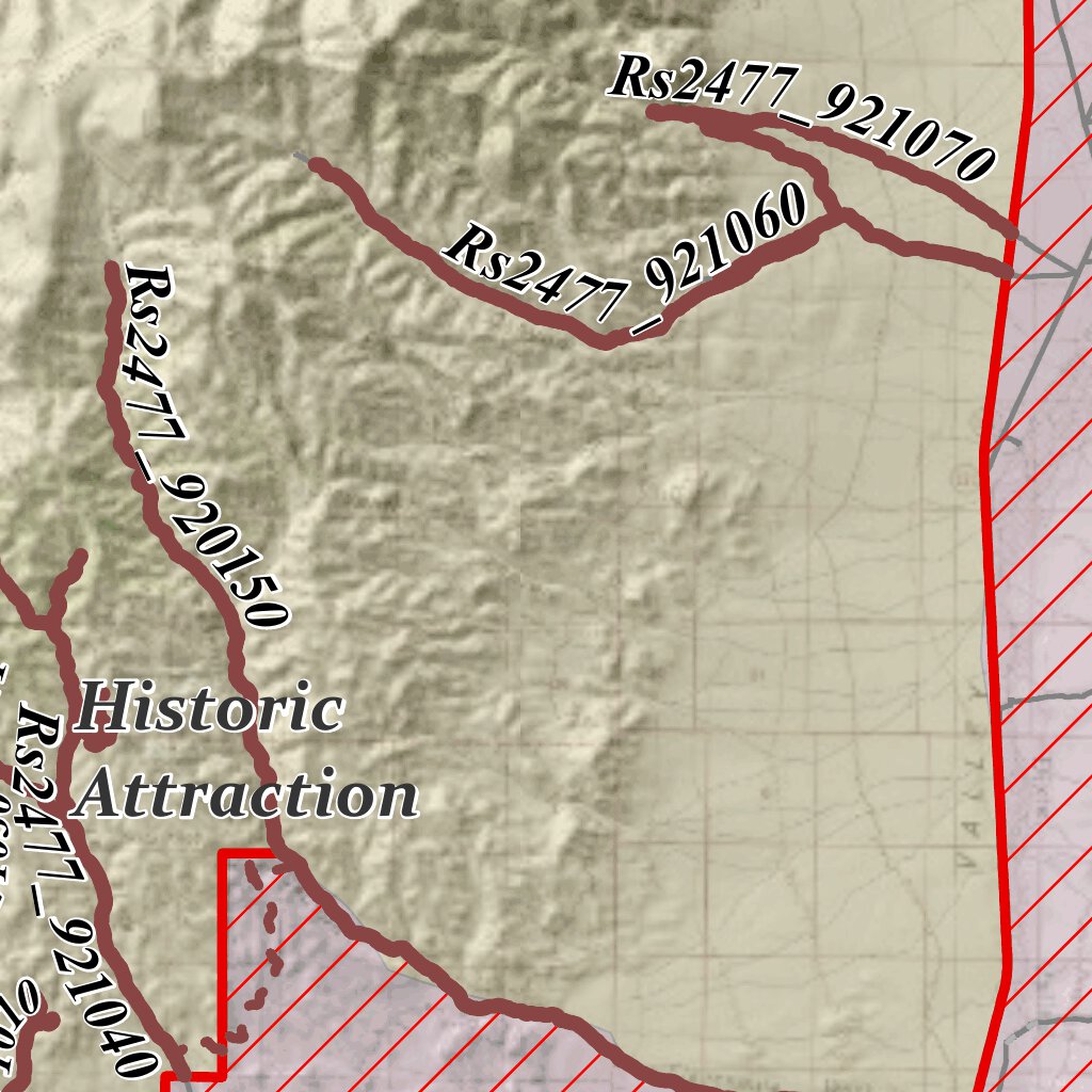 Churchill County OHV Trails Map by Nevada Department of Conservation ...