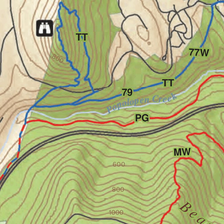 Bear Mountain State Park Trail Map by New York State Parks | Avenza Maps