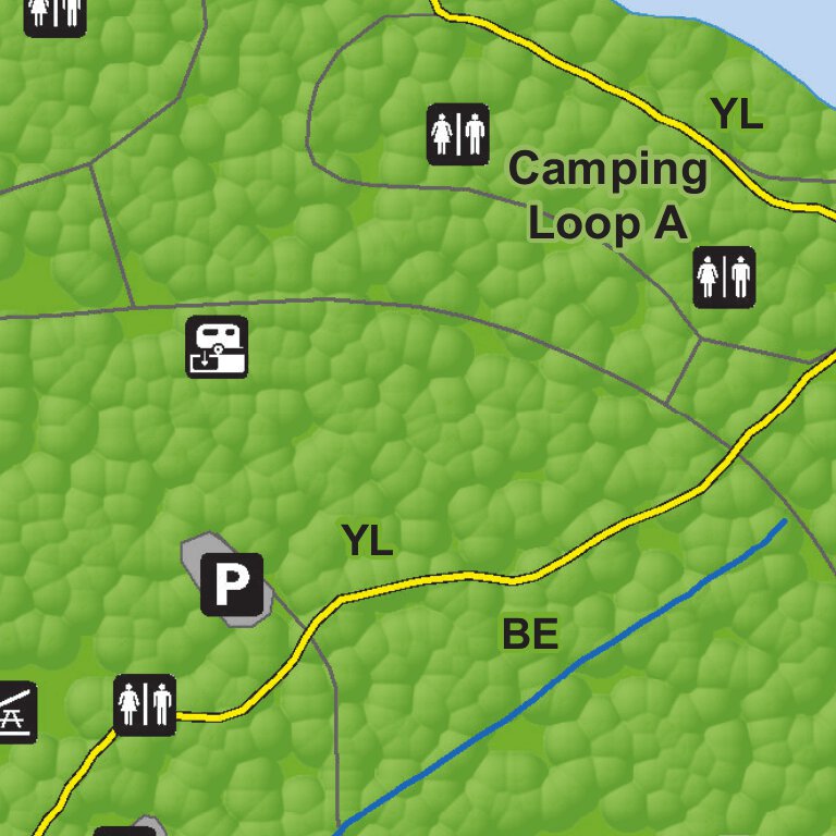 Delta Lake State Park Trail Map by New York State Parks | Avenza Maps