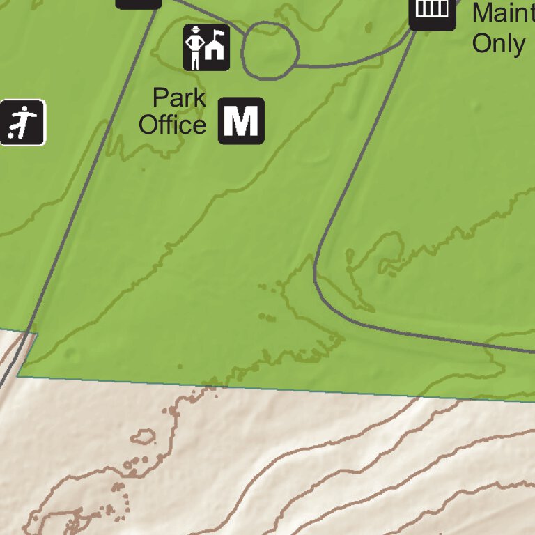 Westcott Beach State Park Trail Map by New York State Parks | Avenza Maps