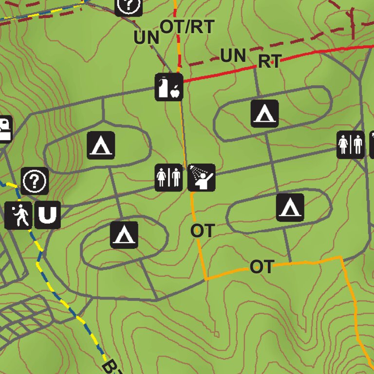 Wildwood State Park Trail Map by New York State Parks | Avenza Maps