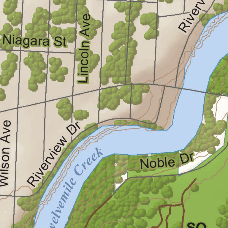 Wilson-Tuscarora State Park Trail Map by New York State Parks | Avenza Maps