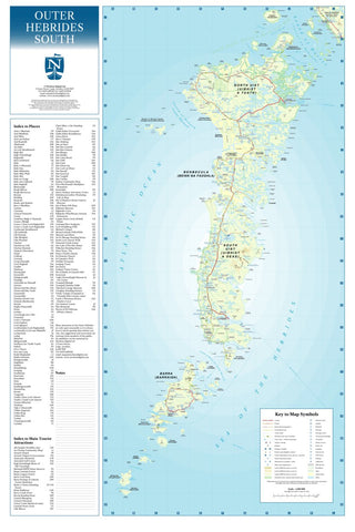 Outer Hebrides Tourist Map by Nicolson Digital Ltd | Avenza Maps