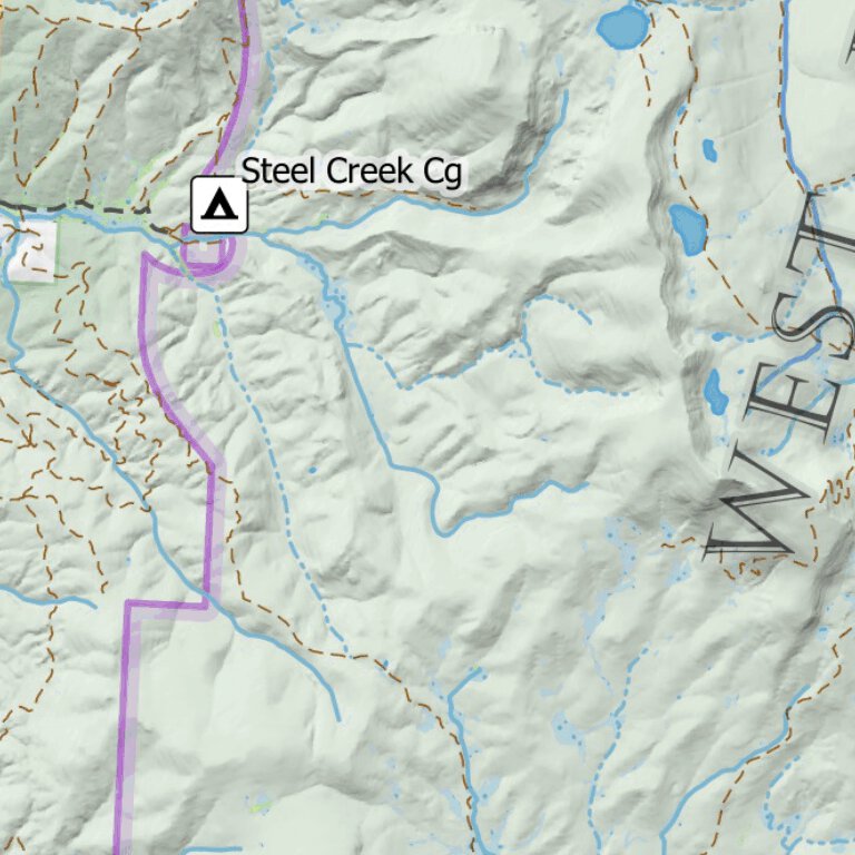 Big Hole River Wisdom to Fishtrap Map by Off The Grid Maps | Avenza Maps