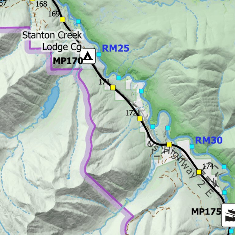 Flathead River Middle Fork Map by Off The Grid Maps | Avenza Maps