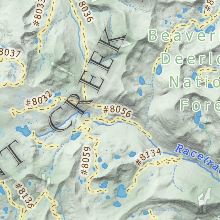 Flint Creek Map by Off The Grid Maps | Avenza Maps