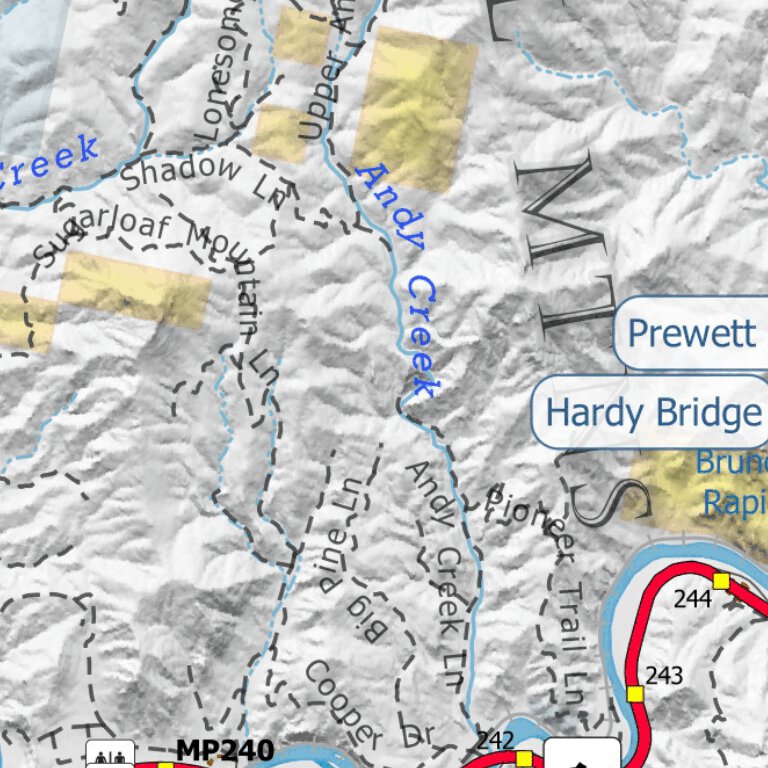 Missouri River Holter Dam to Pelican Point Map by Off The Grid Maps ...