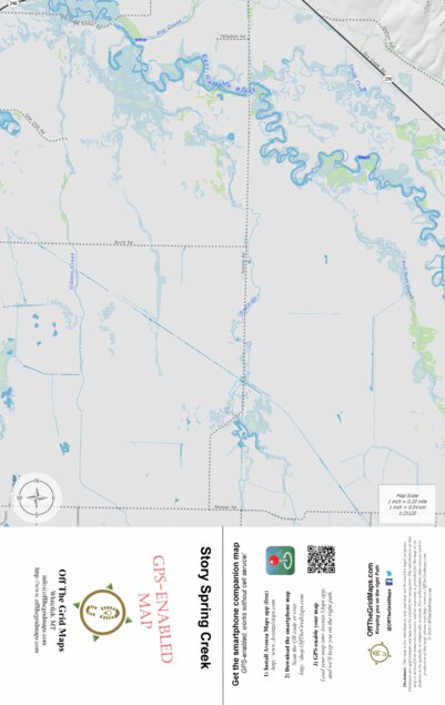 Story Spring Creek Map by Off The Grid Maps | Avenza Maps