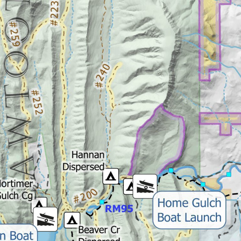 Sun River Map by Off The Grid Maps | Avenza Maps
