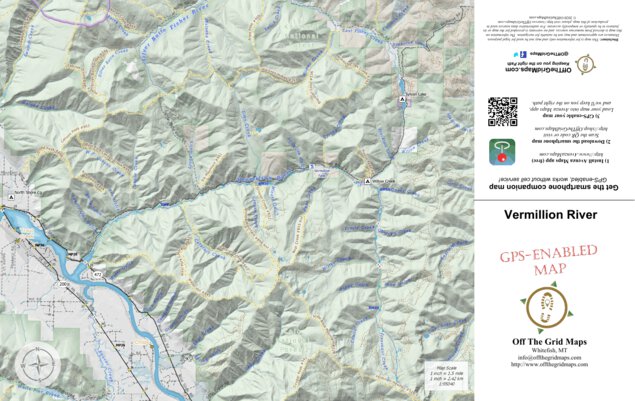 Vermillion River Map by Off The Grid Maps | Avenza Maps