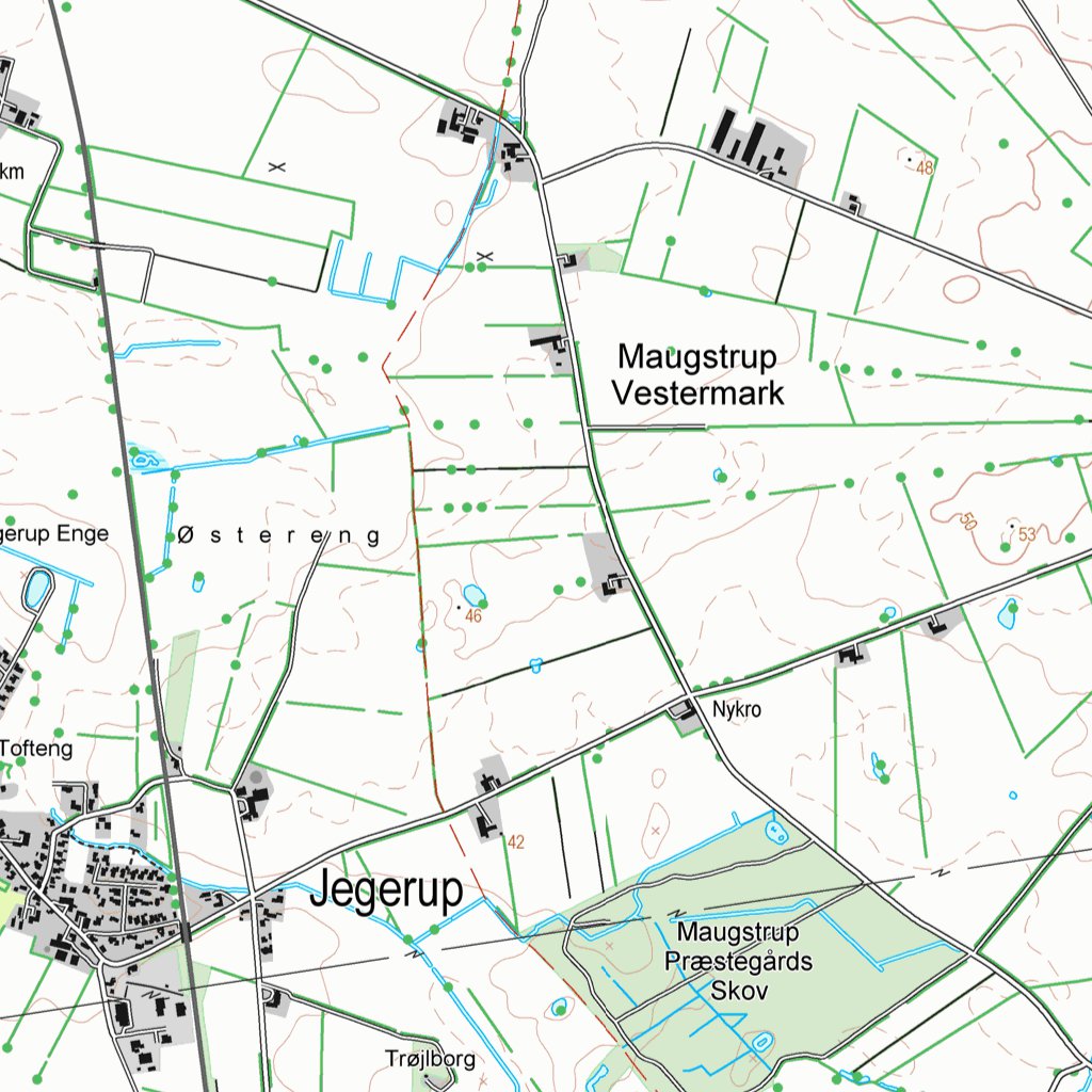 28_Haderslev_kommune_DK Map by OnlyMaps.dk | Avenza Maps