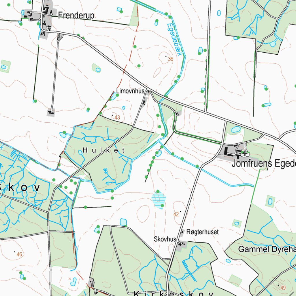 80_Stevns_kommune_DK Map by OnlyMaps.dk | Avenza Maps
