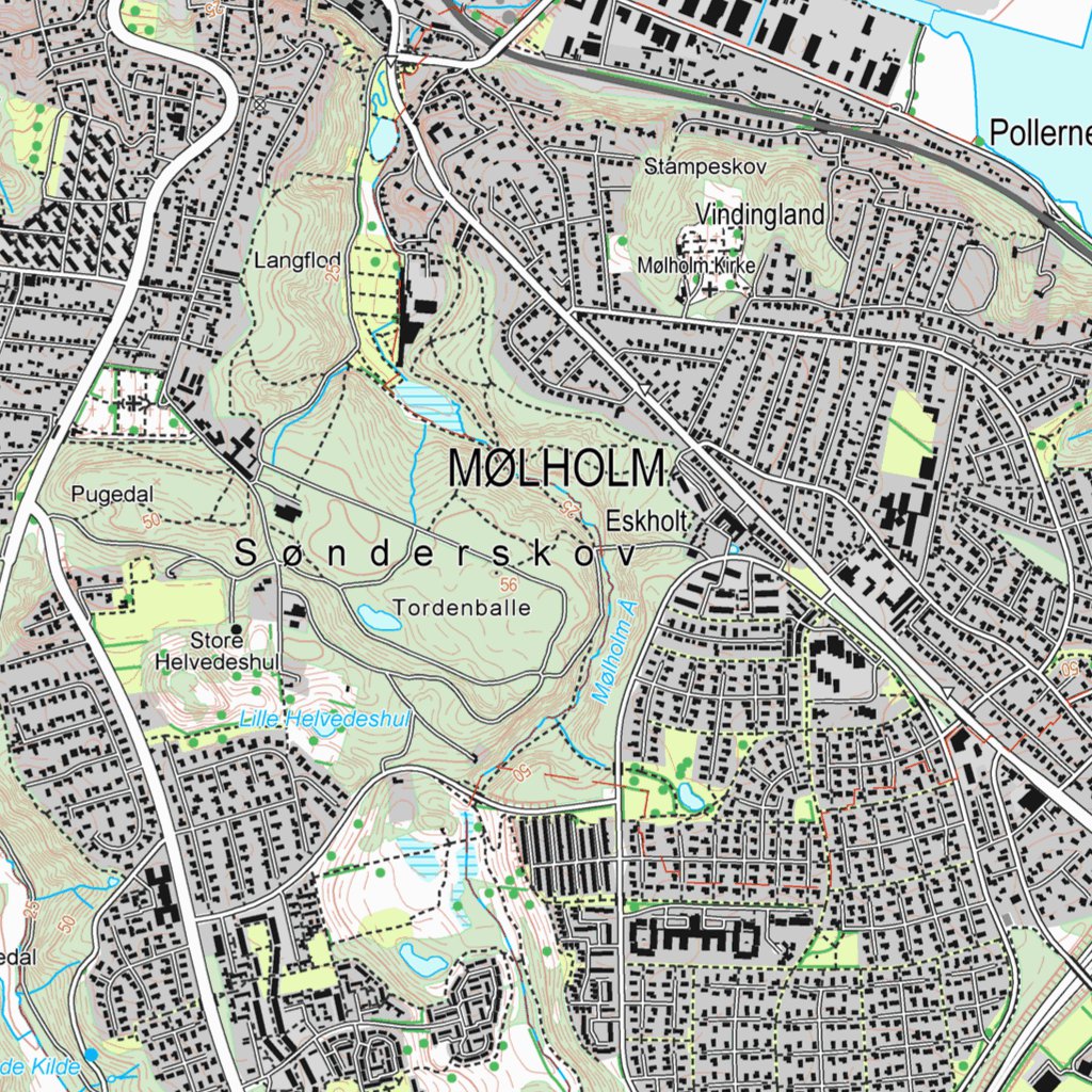91_Vejle_kommune_DK Map by OnlyMaps.dk | Avenza Maps