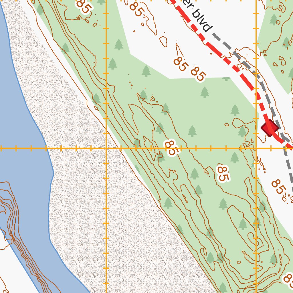 Night OPS Trailman's Version Map by Pablo Perez Alvarez maps | Avenza Maps