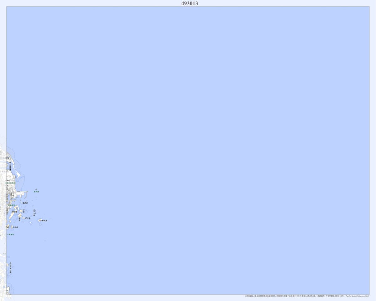 493013 Nagasaki, Shimabara-shi Map by Pacific Spatial Solutions, Inc ...