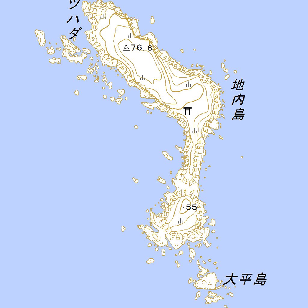 513941 Tokyo, Niijima-mura Map by Pacific Spatial Solutions, Inc ...