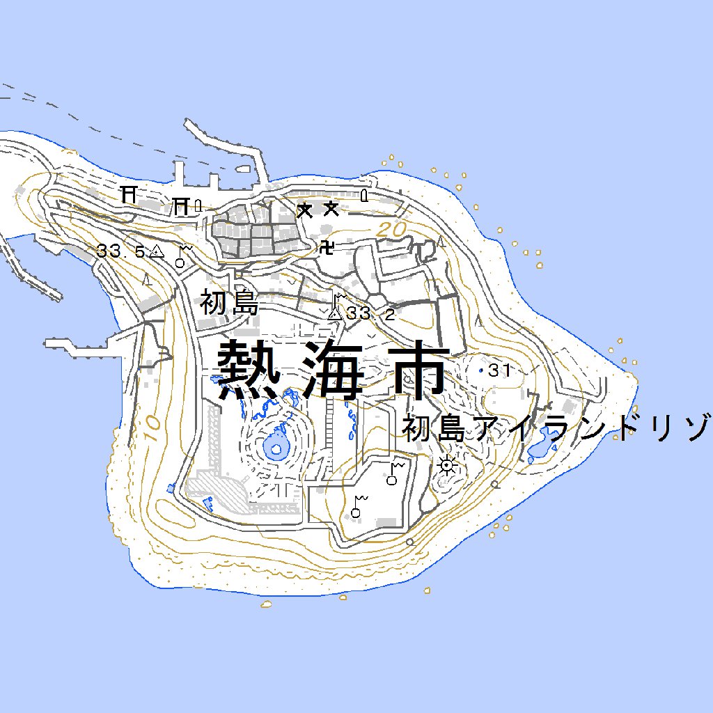 523941 Shizuoka, Atami-shi Map by Pacific Spatial Solutions, Inc ...