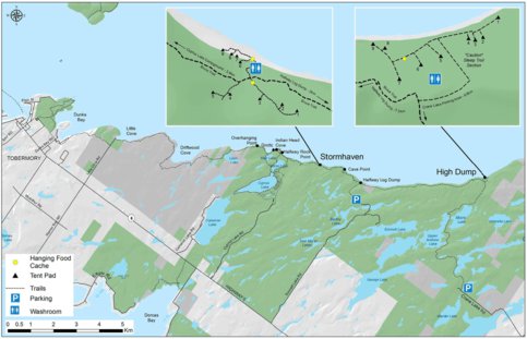 Bruce Peninsula National Park Map by Parks Canada | Avenza Maps
