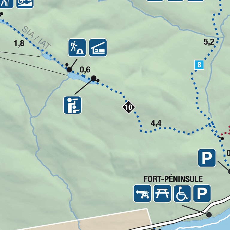 Forillion National Park - Full Park Map by Parks Canada | Avenza Maps