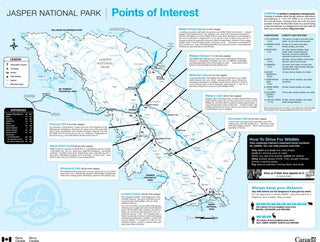 Jasper National Park Map by Parks Canada | Avenza Maps