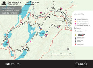 La Mauricie National Park Map by Parks Canada | Avenza Maps