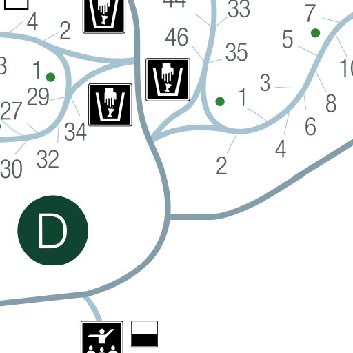 La Mauricie National Park - Wapizagonke Campground Map by Parks Canada ...