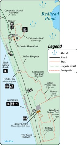 Point Pelee National Park - West Beach Map by Parks Canada | Avenza Maps