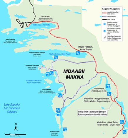 Pukaskwa National Park Map by Parks Canada | Avenza Maps
