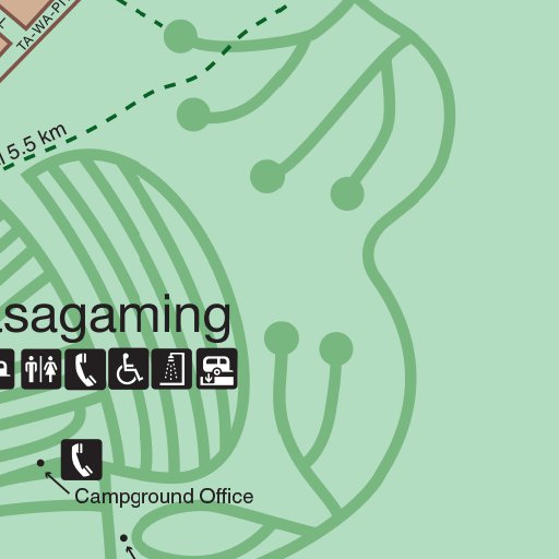 Riding Mountain National Park - Wasagaming and Clear Lake Area Map by ...