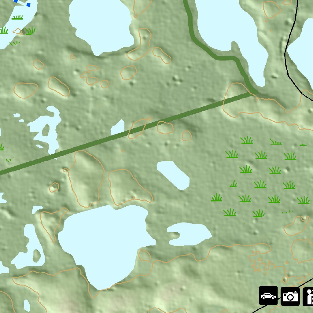 Pingo Canadian Landmark Overview Map by Parks Canada - Western Arctic ...