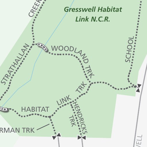 Gresswell Nature Conservation Reserves Visitor Guide Map by Parks ...
