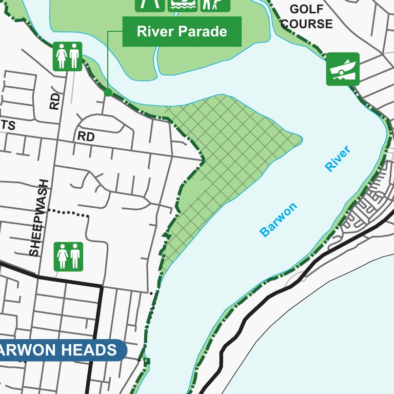 Lake Connewarre State Game Reserve Visitor Guide Map by Parks Victoria ...