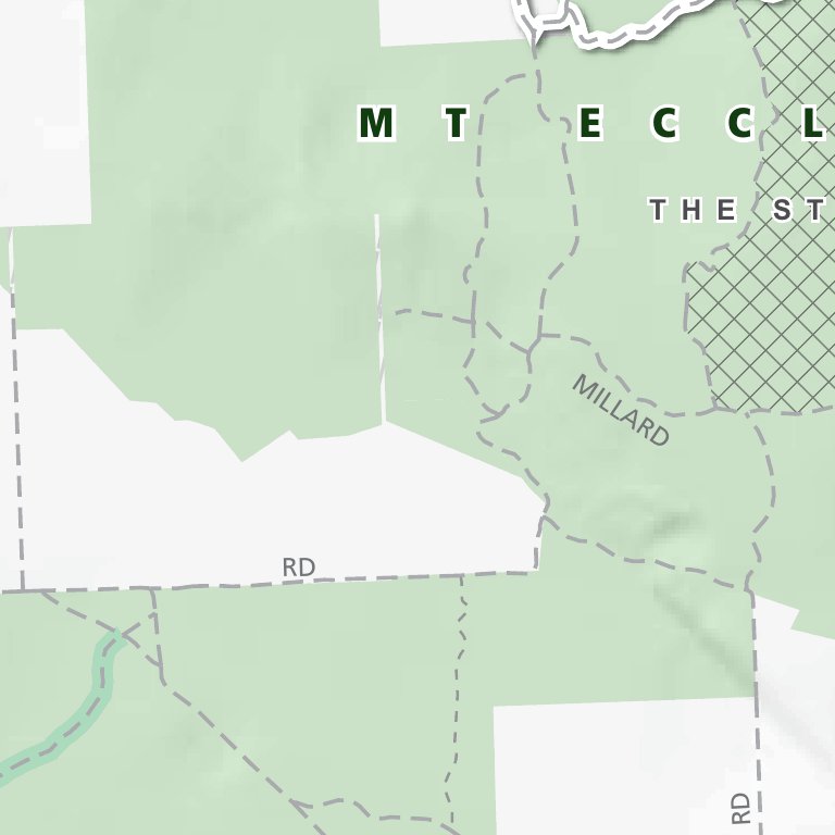 Mt Eccles National Park Visitor Guide Map by Parks Victoria | Avenza Maps