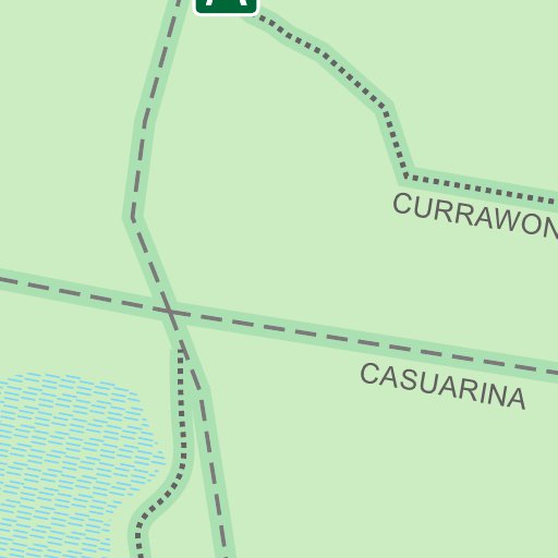 Ocean Grove Nature Reserve Visitor Guide Map by Parks Victoria | Avenza ...