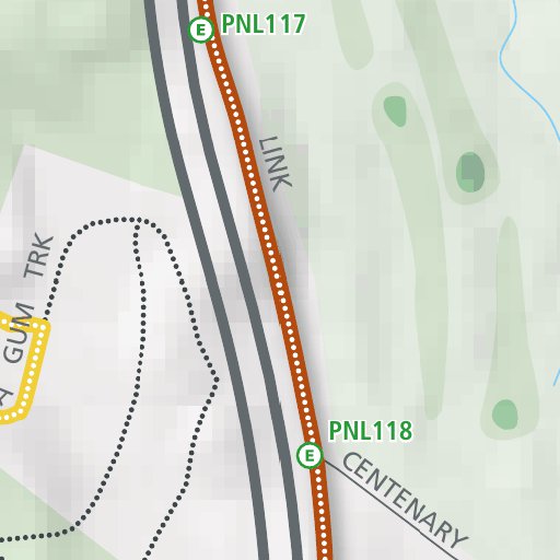 The Pines Flora & Fauna Reserve Visitor Guide Map by Parks Victoria ...