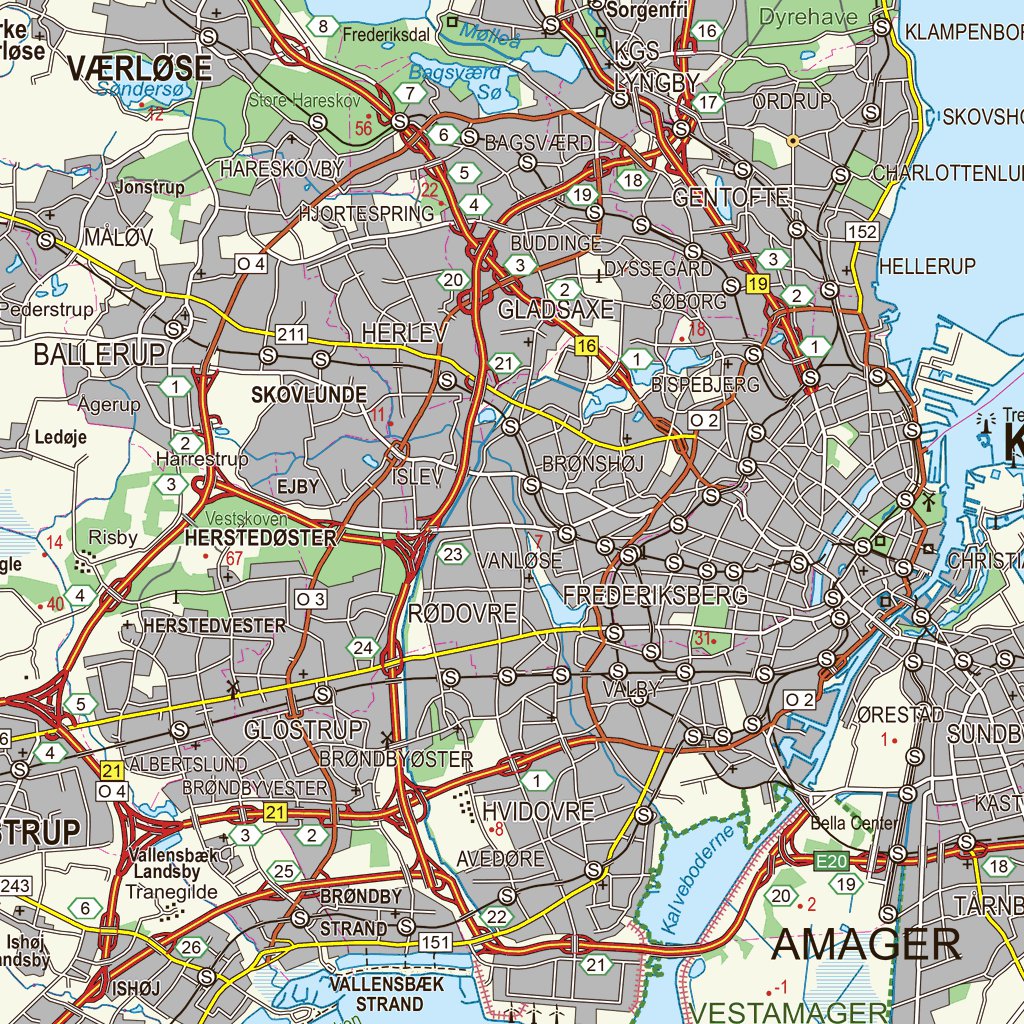 Denmark K200 Topographic Map by Paul Johnson - Offline Maps | Avenza Maps